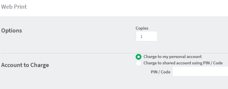 Web Print to MFD With PaperCut: Student How-To - Copy Center