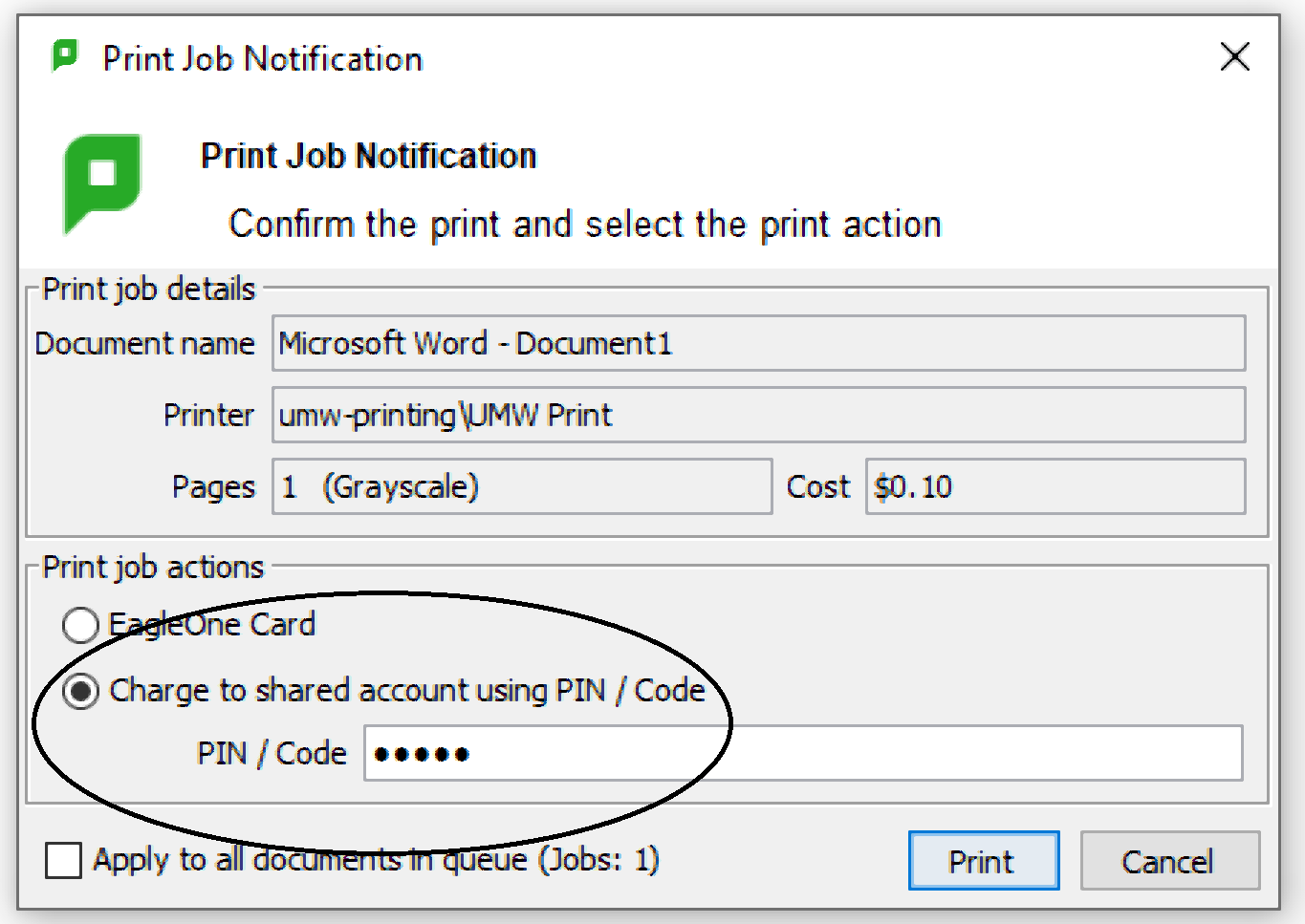 Local Printing to MFD: Faculty & Staff how-to - Copy Center